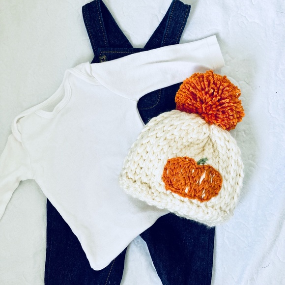 New York to Colorado | Accessories | Baby Pumpkin Hat Halloween Hat For ...